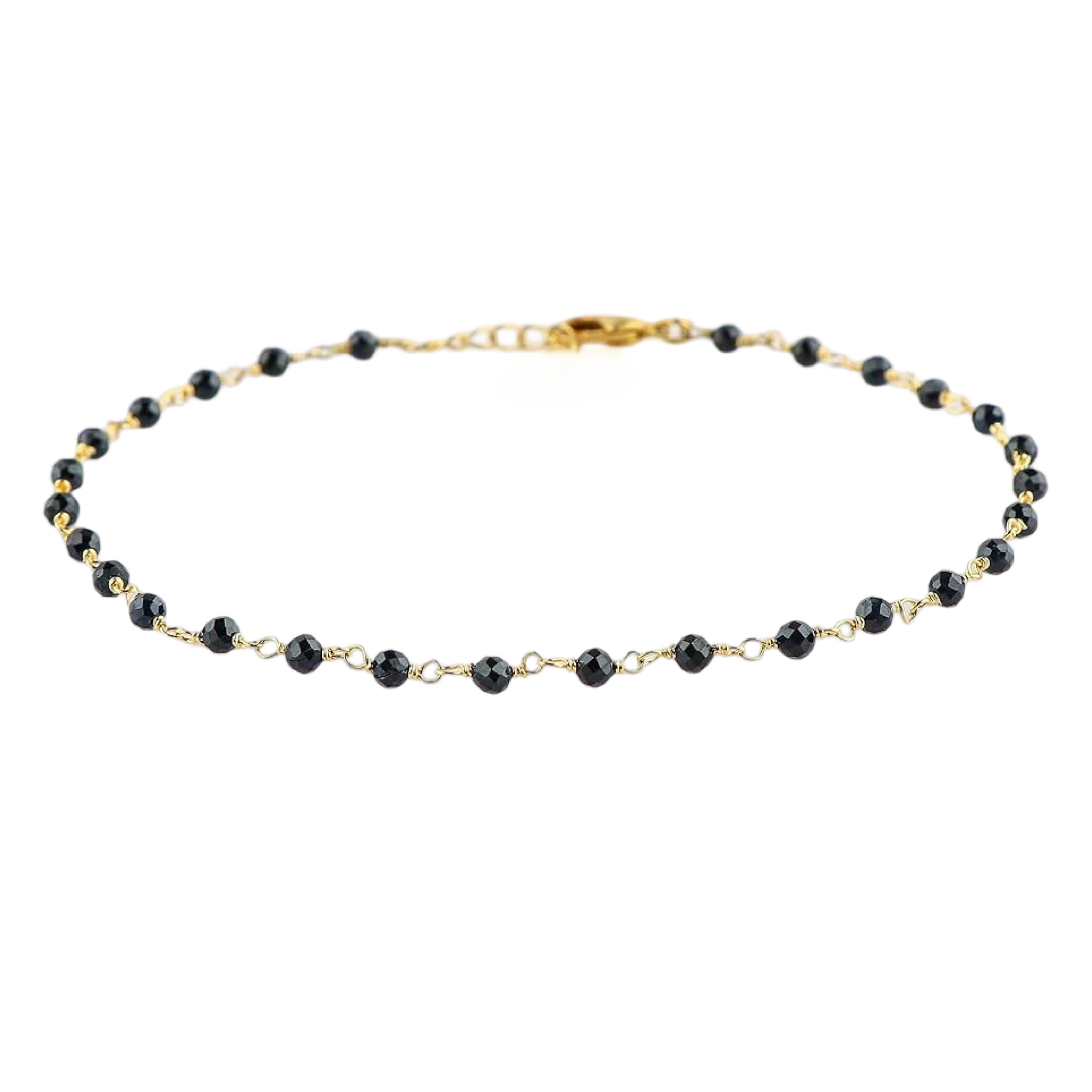 Black Diamond Chain Bracelet – Versani