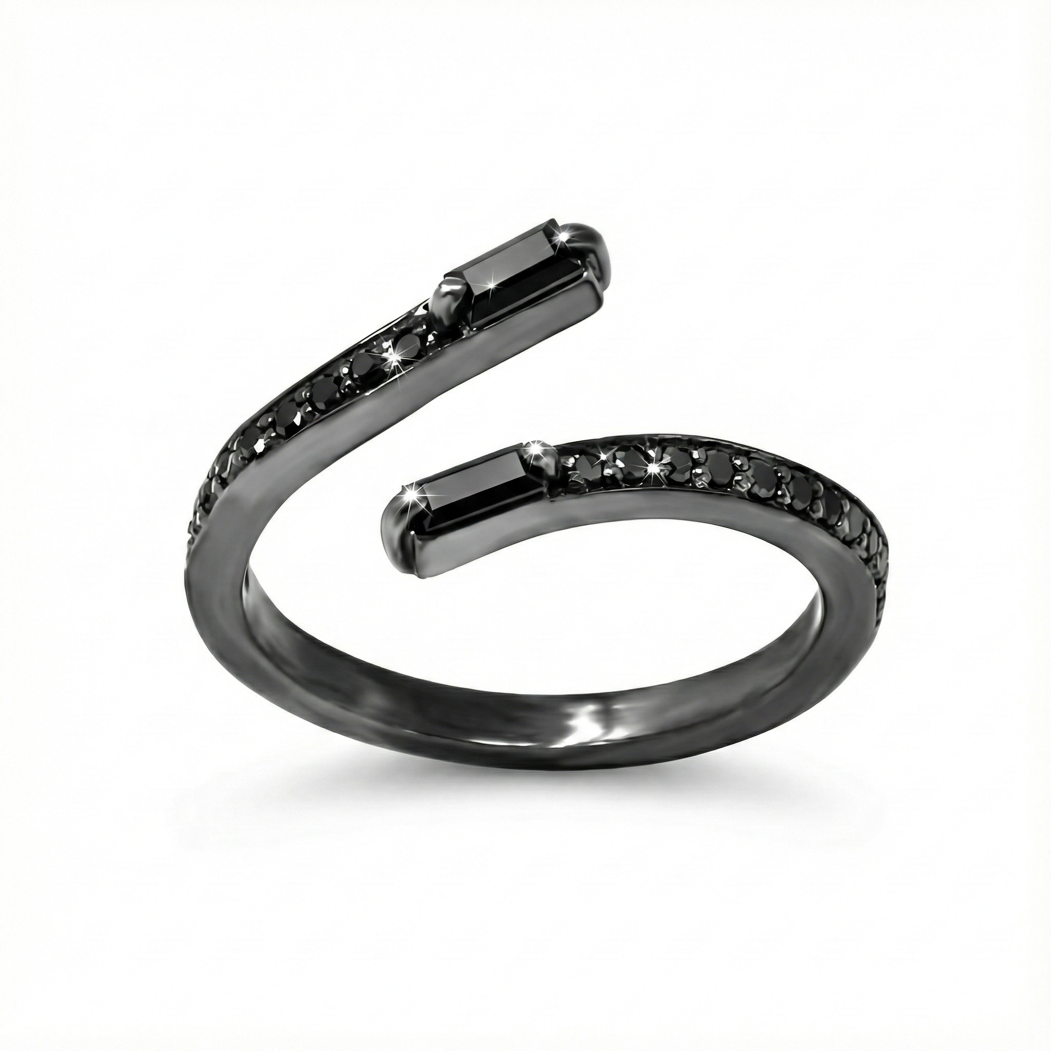 Women Ring Black Diamond – Versani